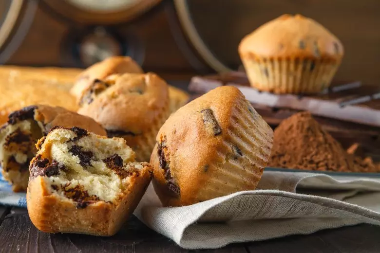 Muffins amb Stracciatella