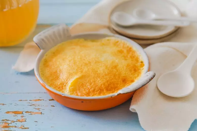 Pomarančový gratin s Grand Marnier