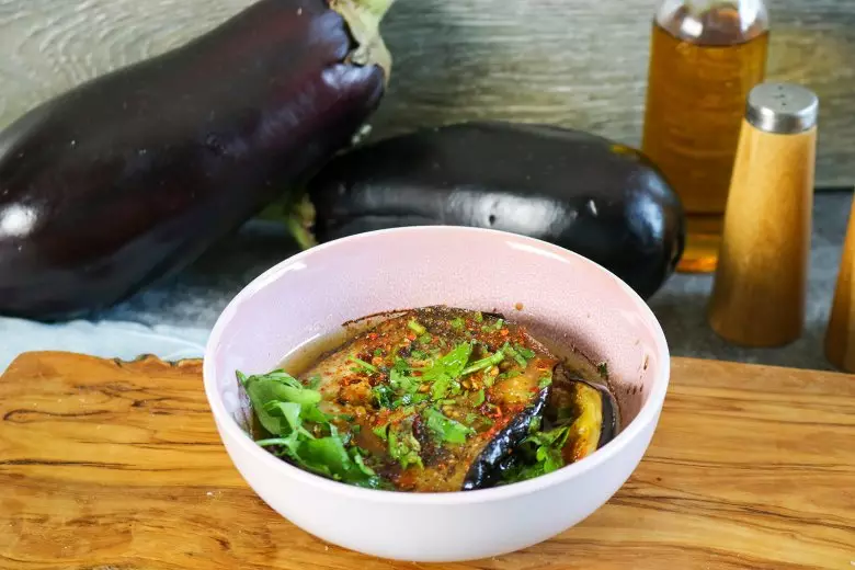 Pickled eggplant