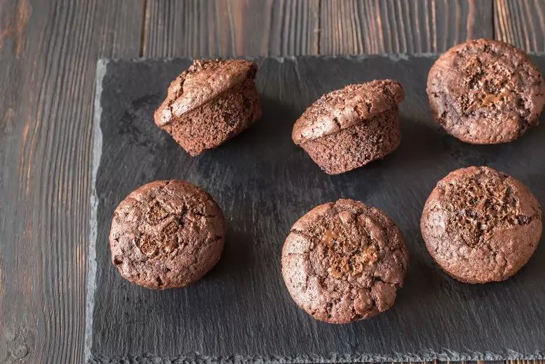 Nutellaj muffins