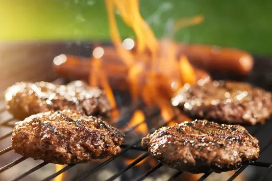Hamburger patties from the grill - recipe