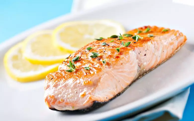 Fillet salmon haingana