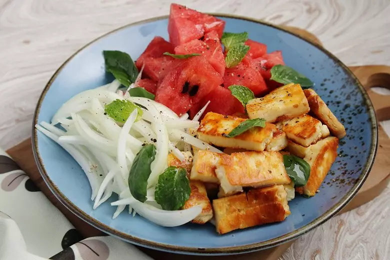 I-Halloumi Watermelon Platter