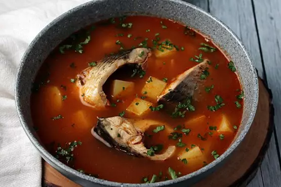 Carp soup - recipe