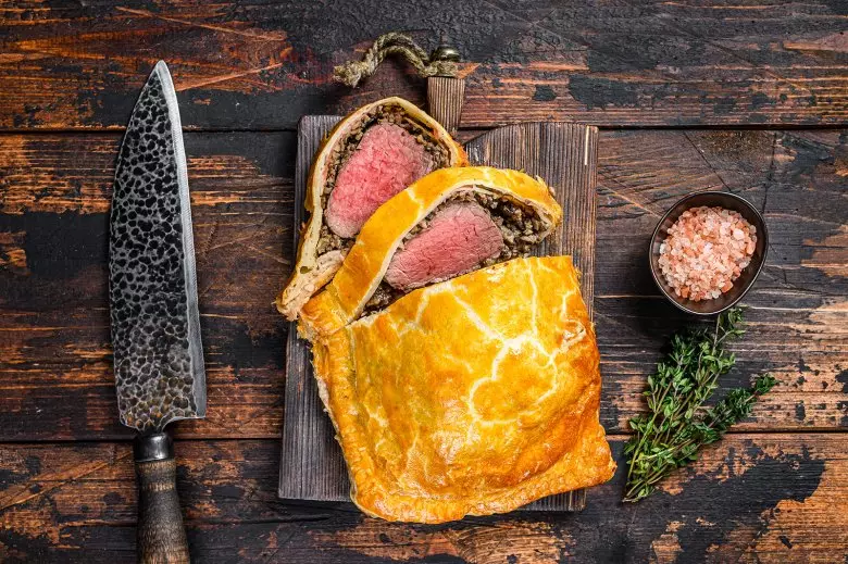 Hovězí filet Wellington v listovém těstě