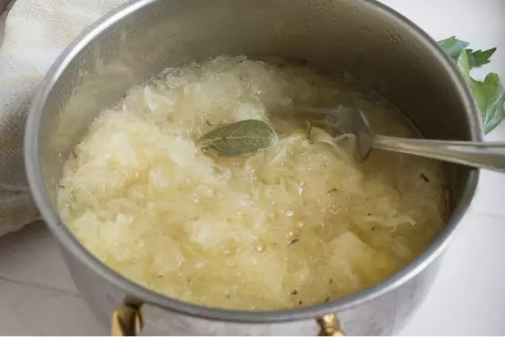 Microwave sauerkraut - cunto karis