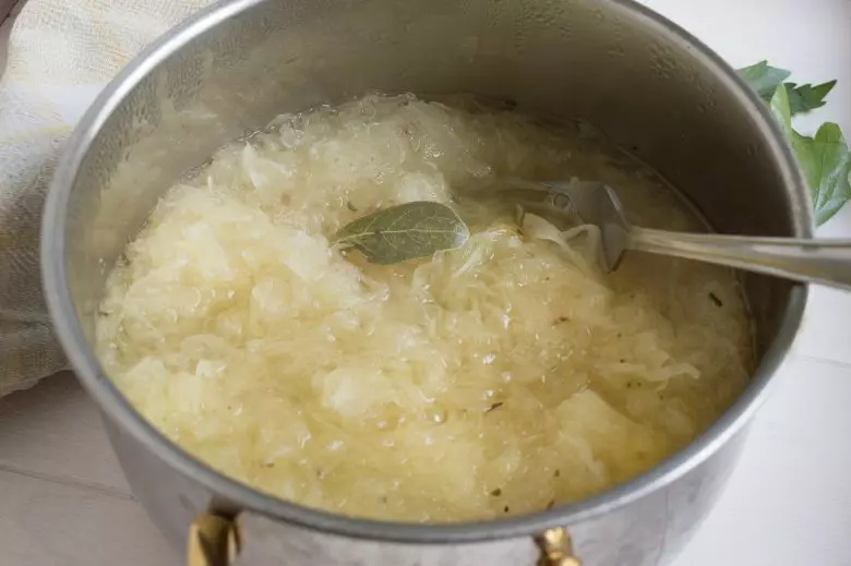 Microwave Sauerkraut