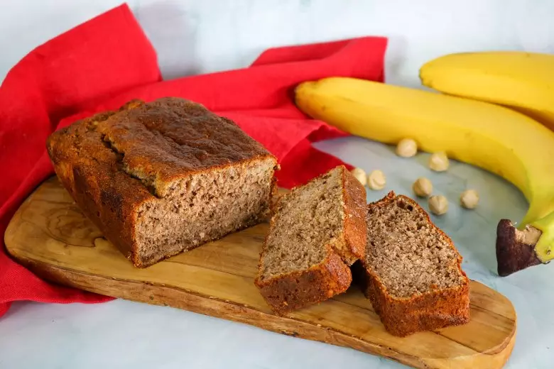 Paleo bananbrød