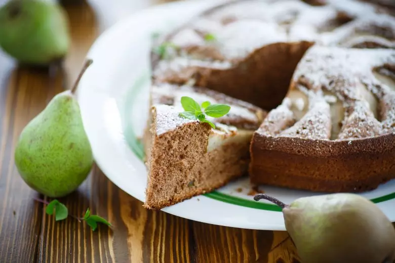 Pear Chocolate Cake