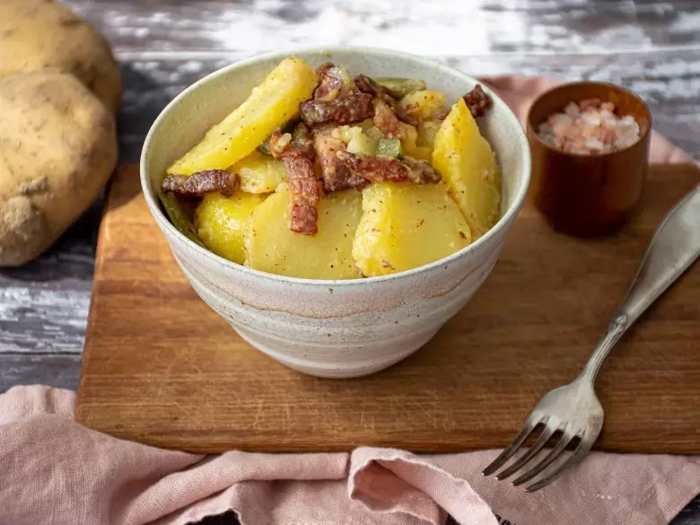 Ensalada de tocino de Berlín