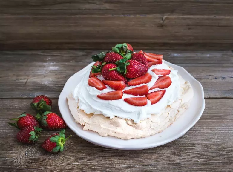 Pavlova taart