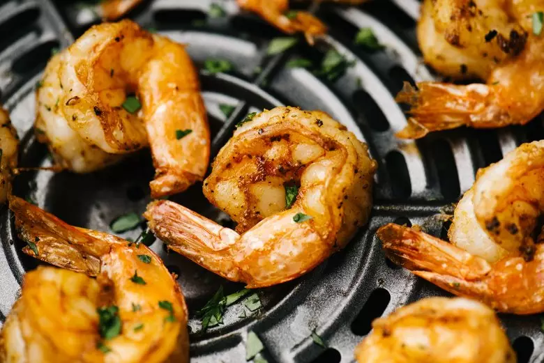 Shrimp lati Airfryer