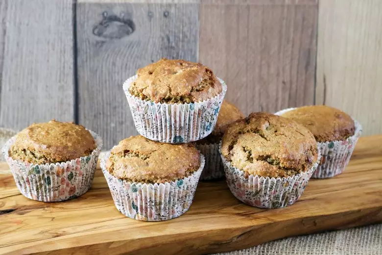 Glutensiz və vegan limonlu muffinlər