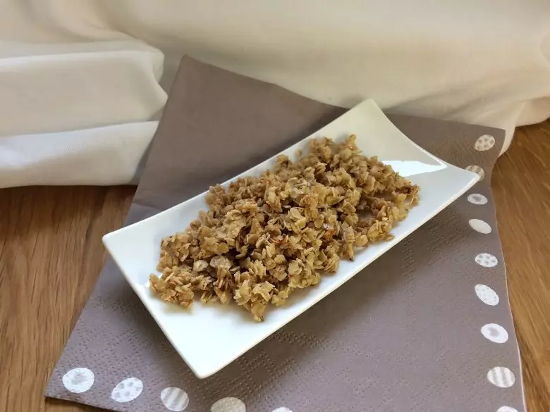 oatmeal ដុតនំជាមួយទឹកឃ្មុំ