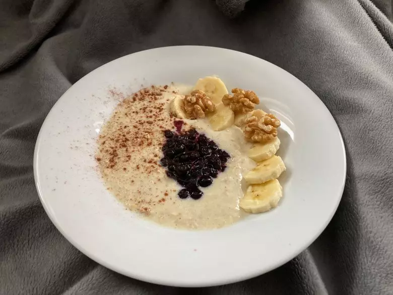 Blueberry Banana Overnight Oat