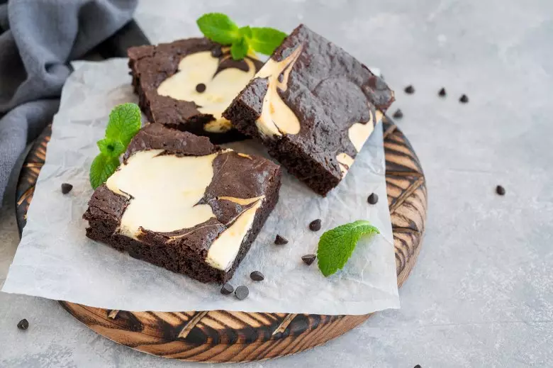 Gâteau au fromage_Brownies