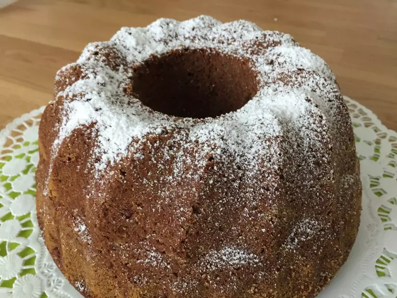 Шоколад менен Bundt торт