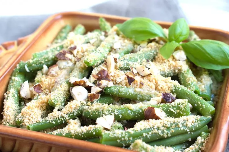 Mongetes verdes al forn