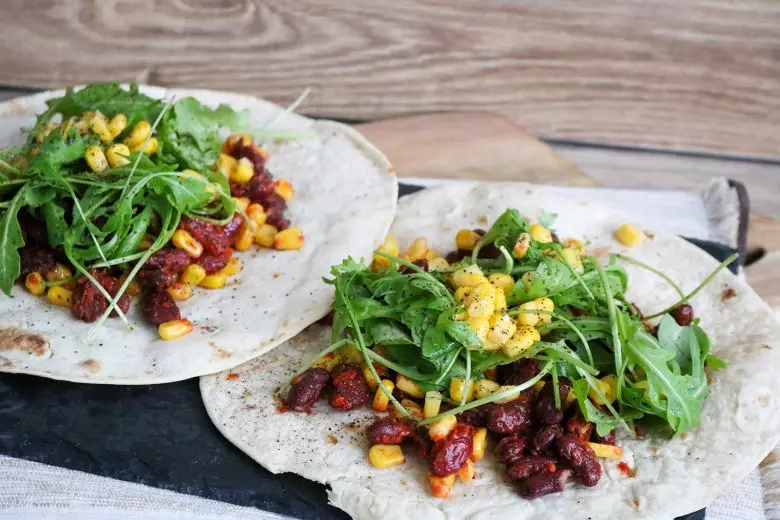 Tortilla flatbrauð í mexíkóskum stíl