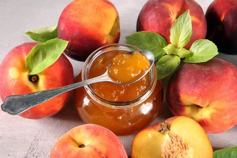 Peach darçîn jam