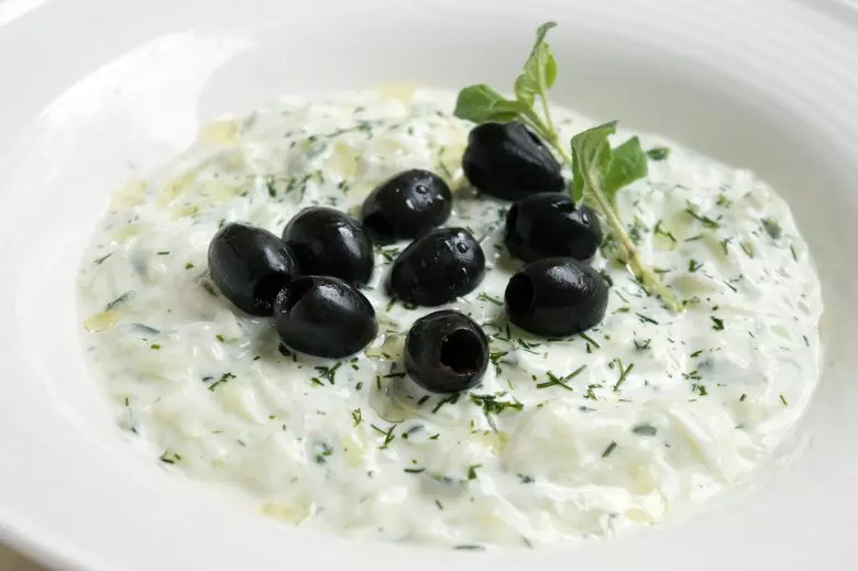 Tzatziki med yoghurt