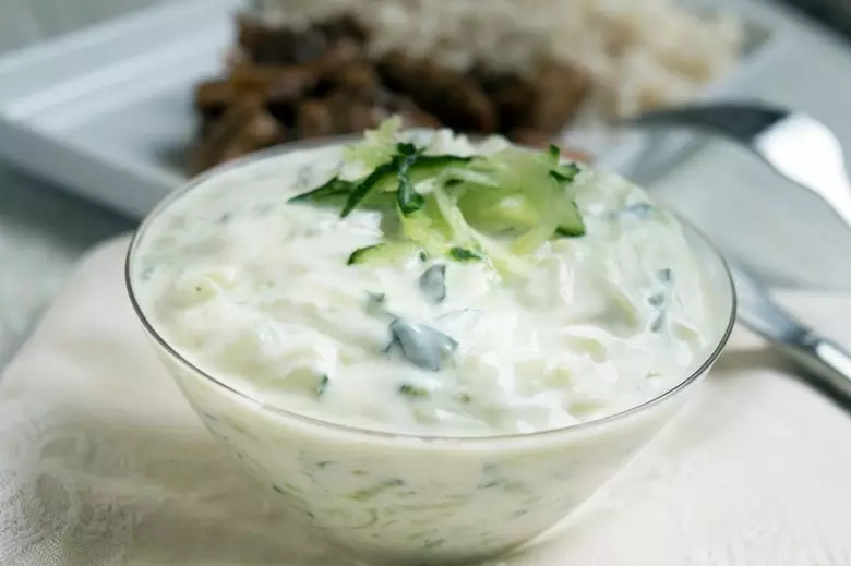 Koolhydraatarme tzatziki