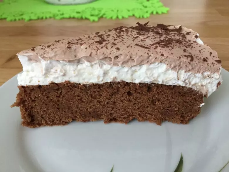 Nutellás torta cukrászkrémmel