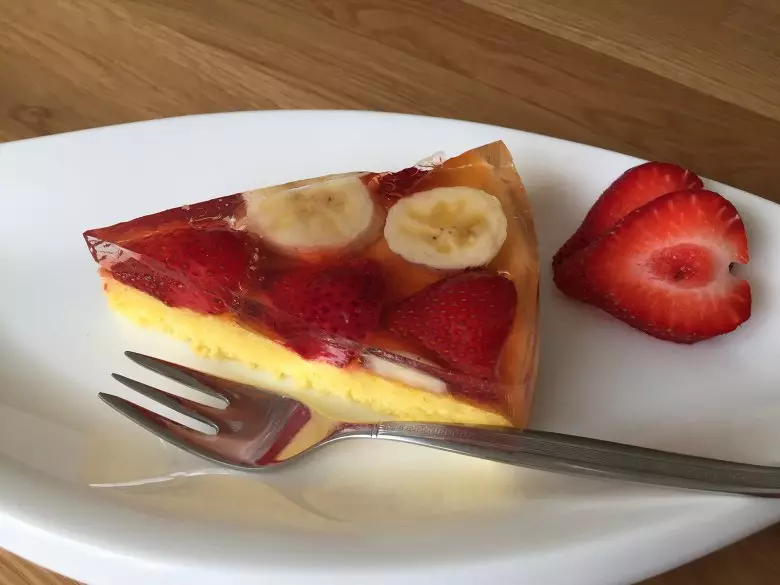 Tarte aux fruits en gelée