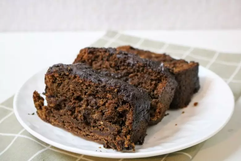 Bolo de chocolate vegano