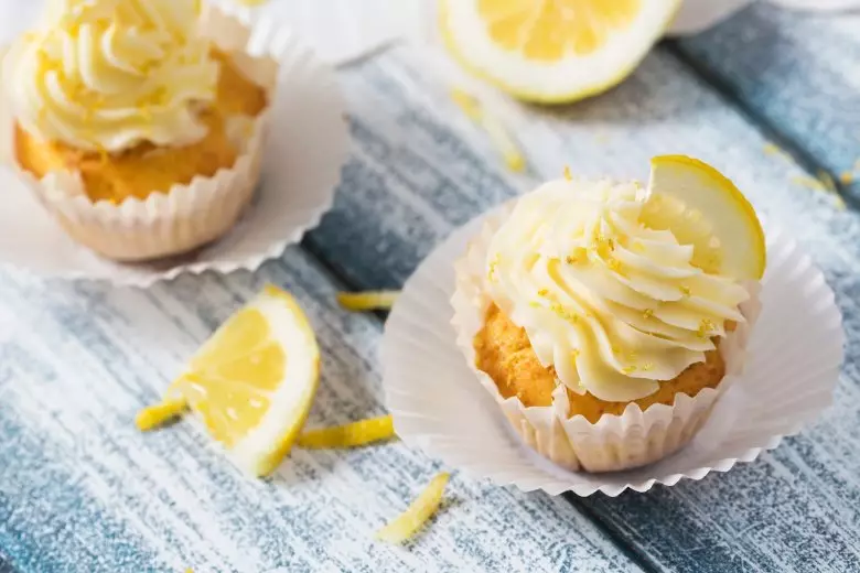 Mga Lemon Cupcake