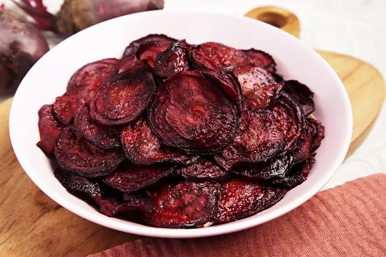 Beetroot awọn eerun